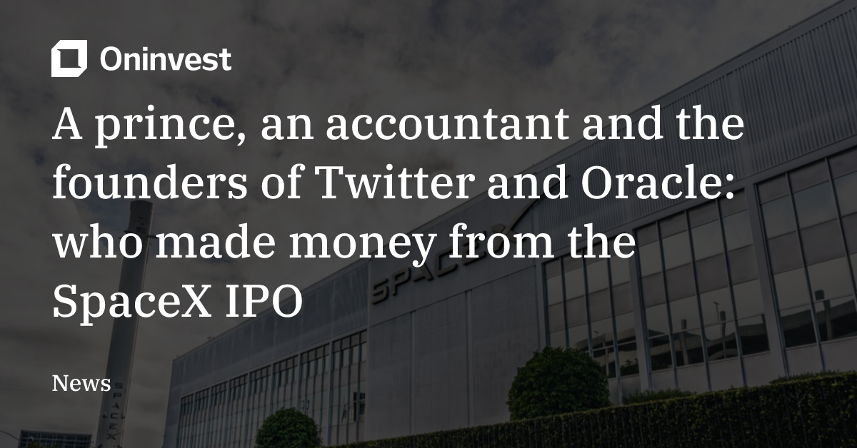 A prince, an accountant and the founders of Twitter and Oracle: who ...
